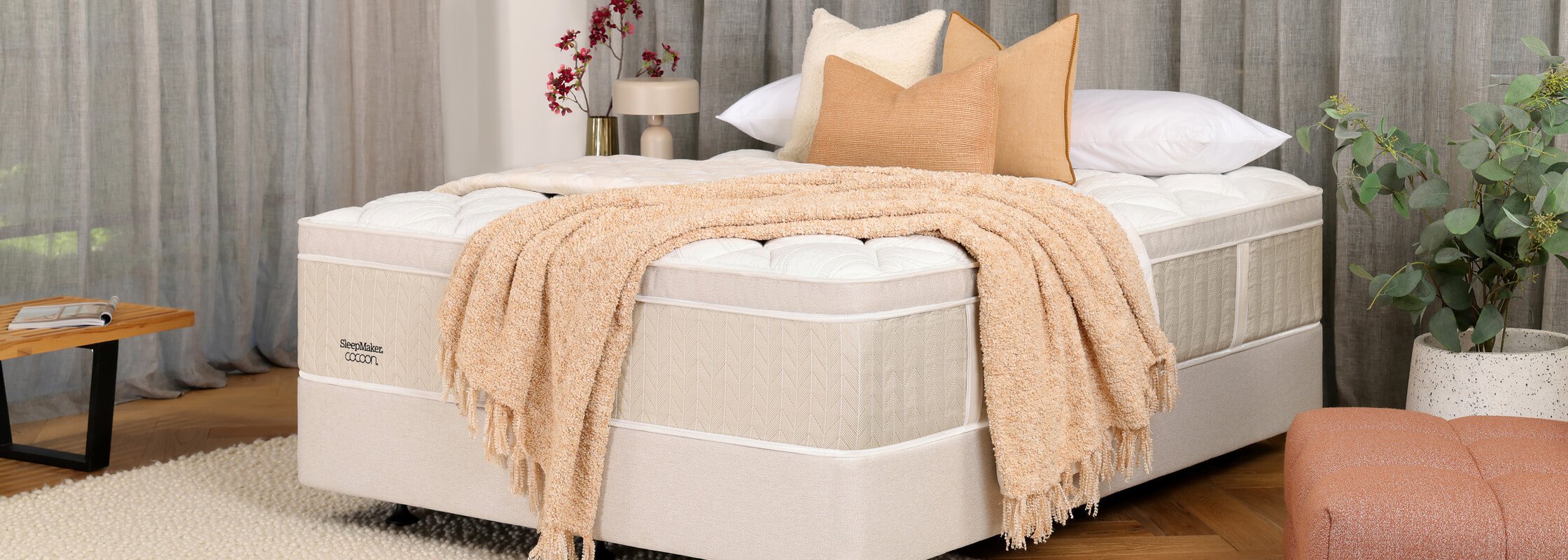SleepMaker Cocoon Gold Mattresses | Bedshed
