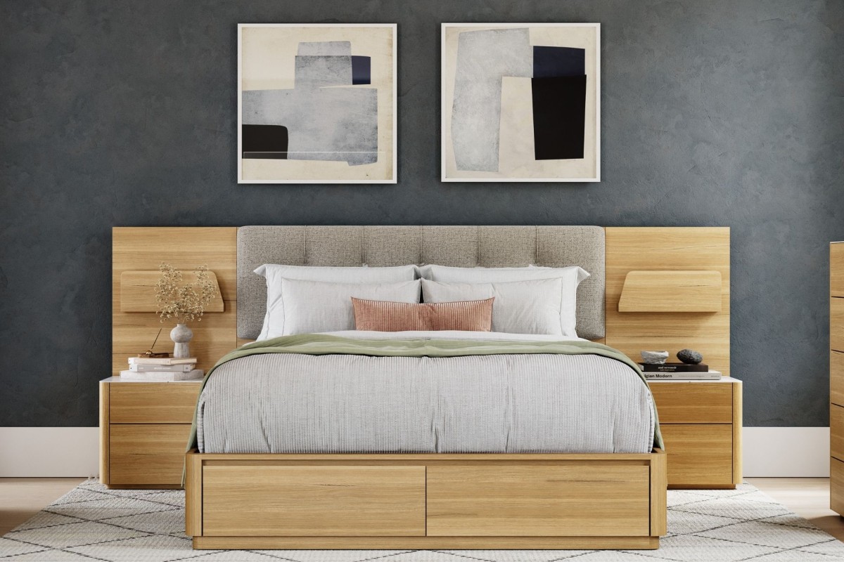 Extended bedhead king store