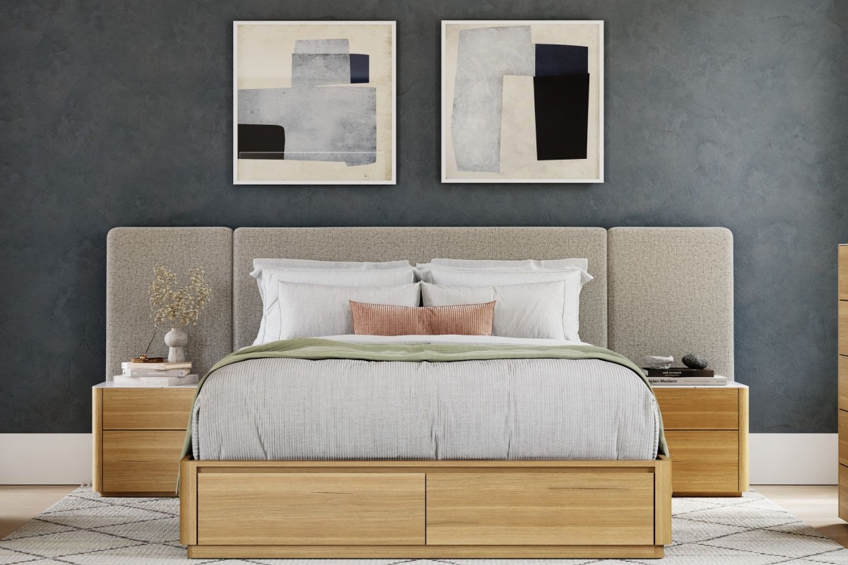 Extended full size bed store