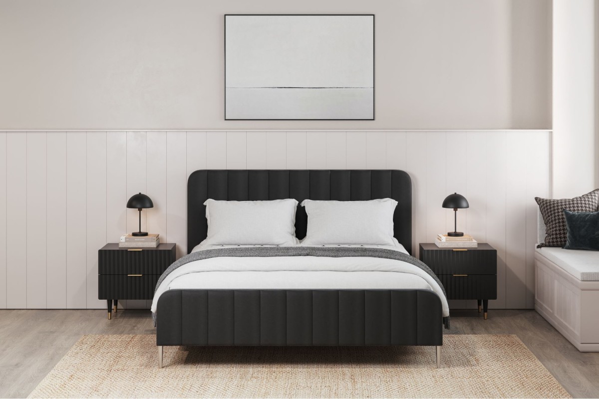 contemporary single bed