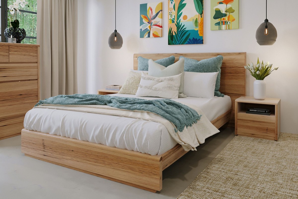 Tribeca Timber Double Bed Frame Bedshed