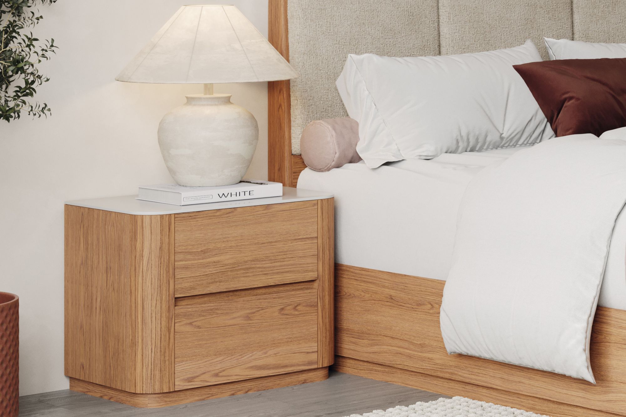 Aero Bedside | Bedshed