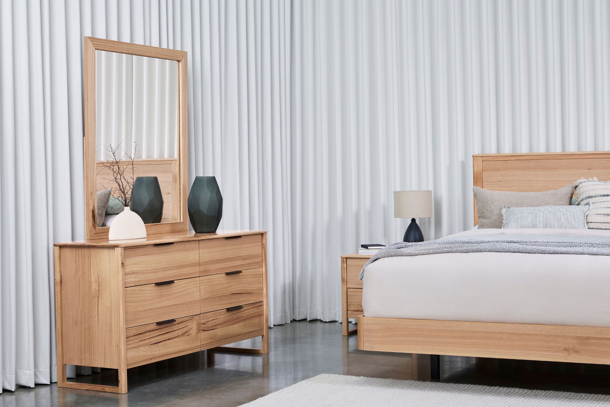 Asher Dresser (Optional Mirror) | Bedshed