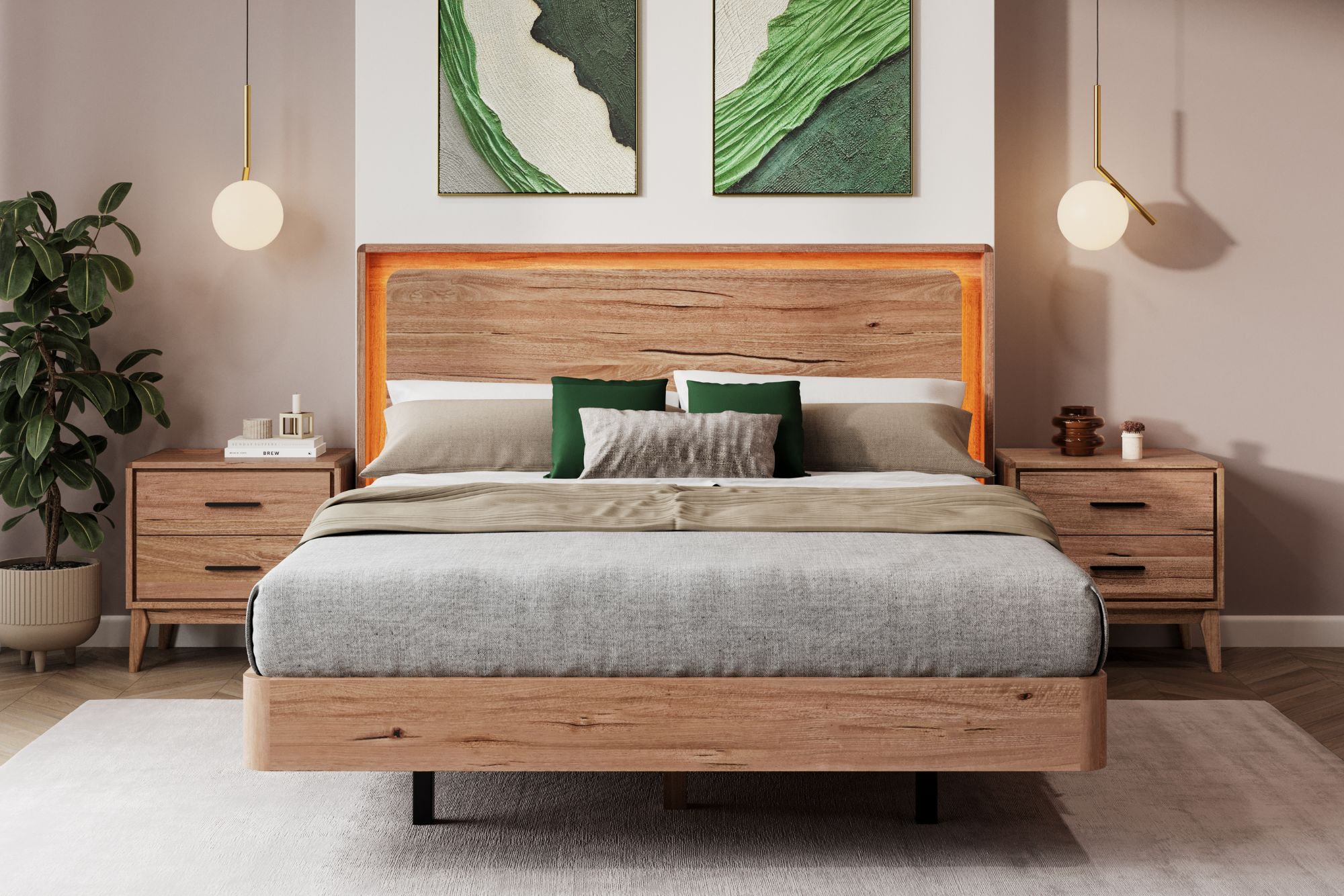 Dylan King Bed Frame | Bedshed