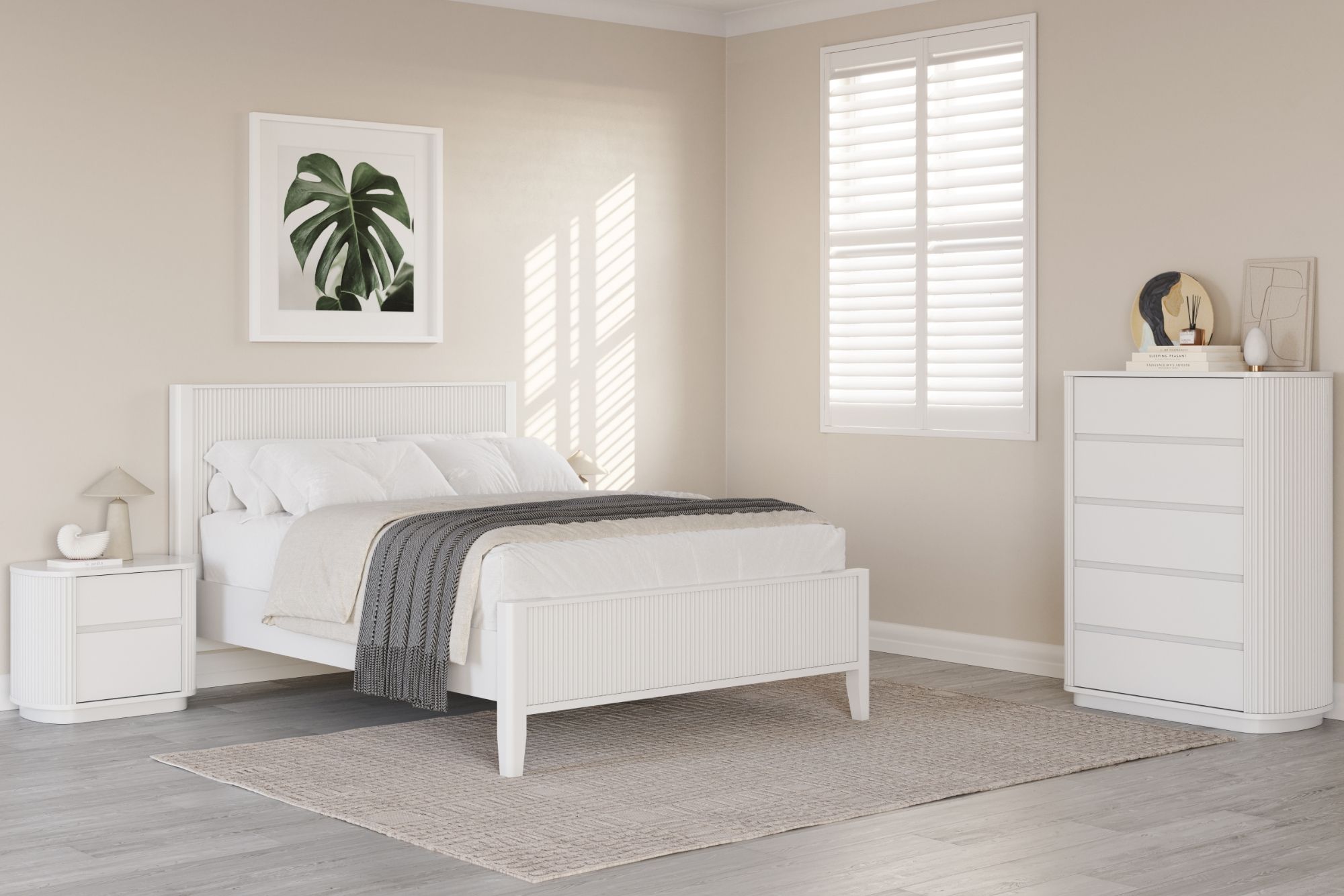 Huxley White Suite | Bedshed