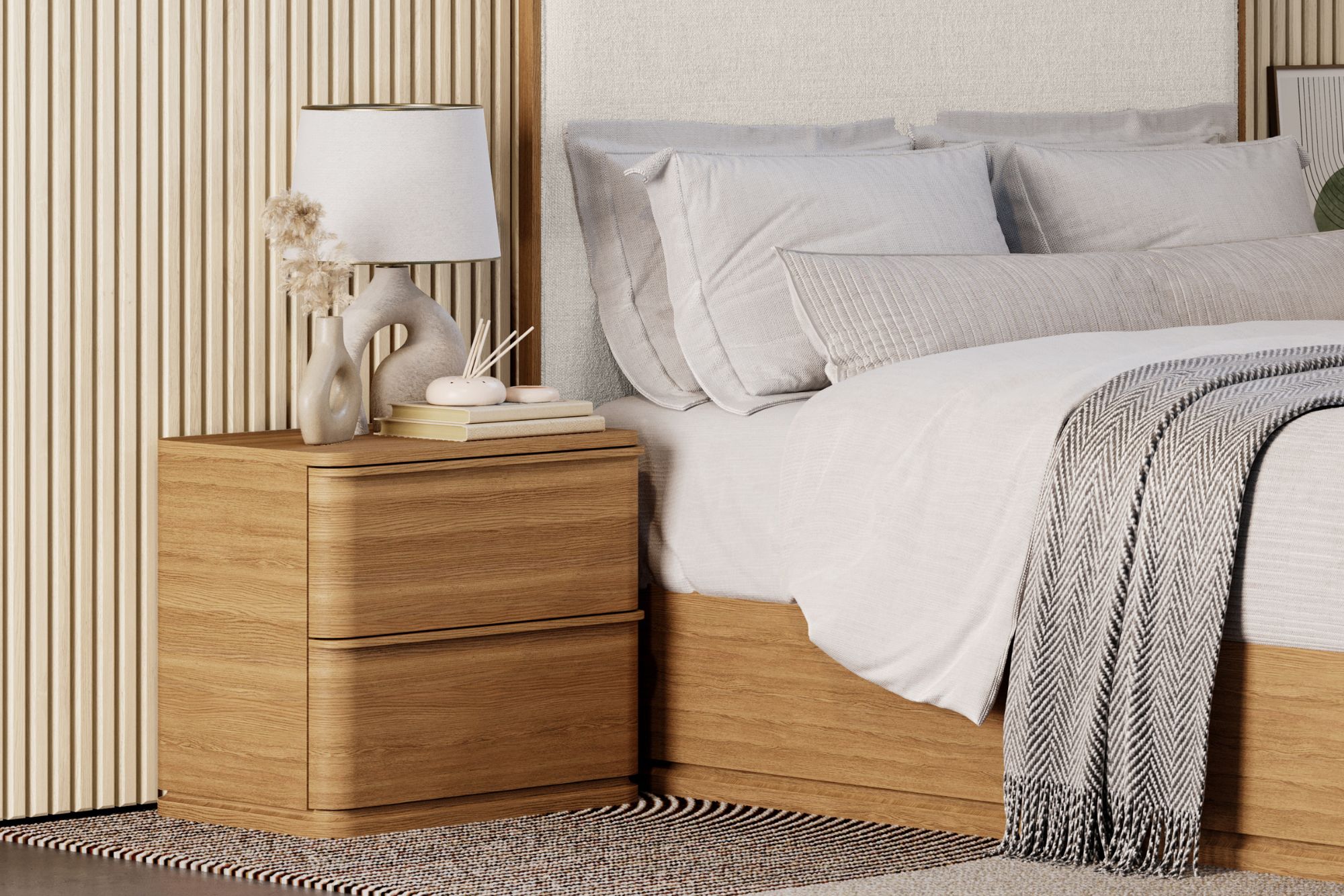 Rigby Bedside | Bedshed