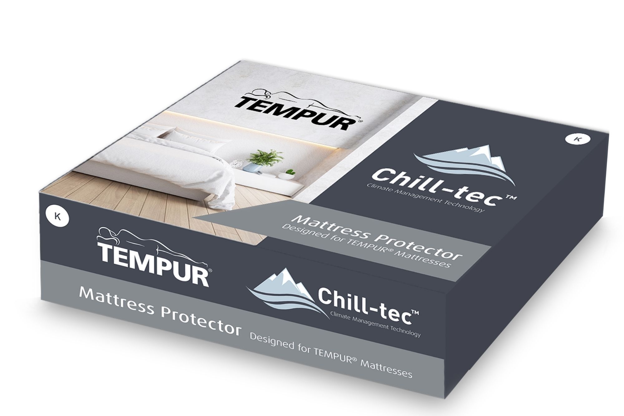 TEMPUR Chilltec Protector - Split King | Bedshed