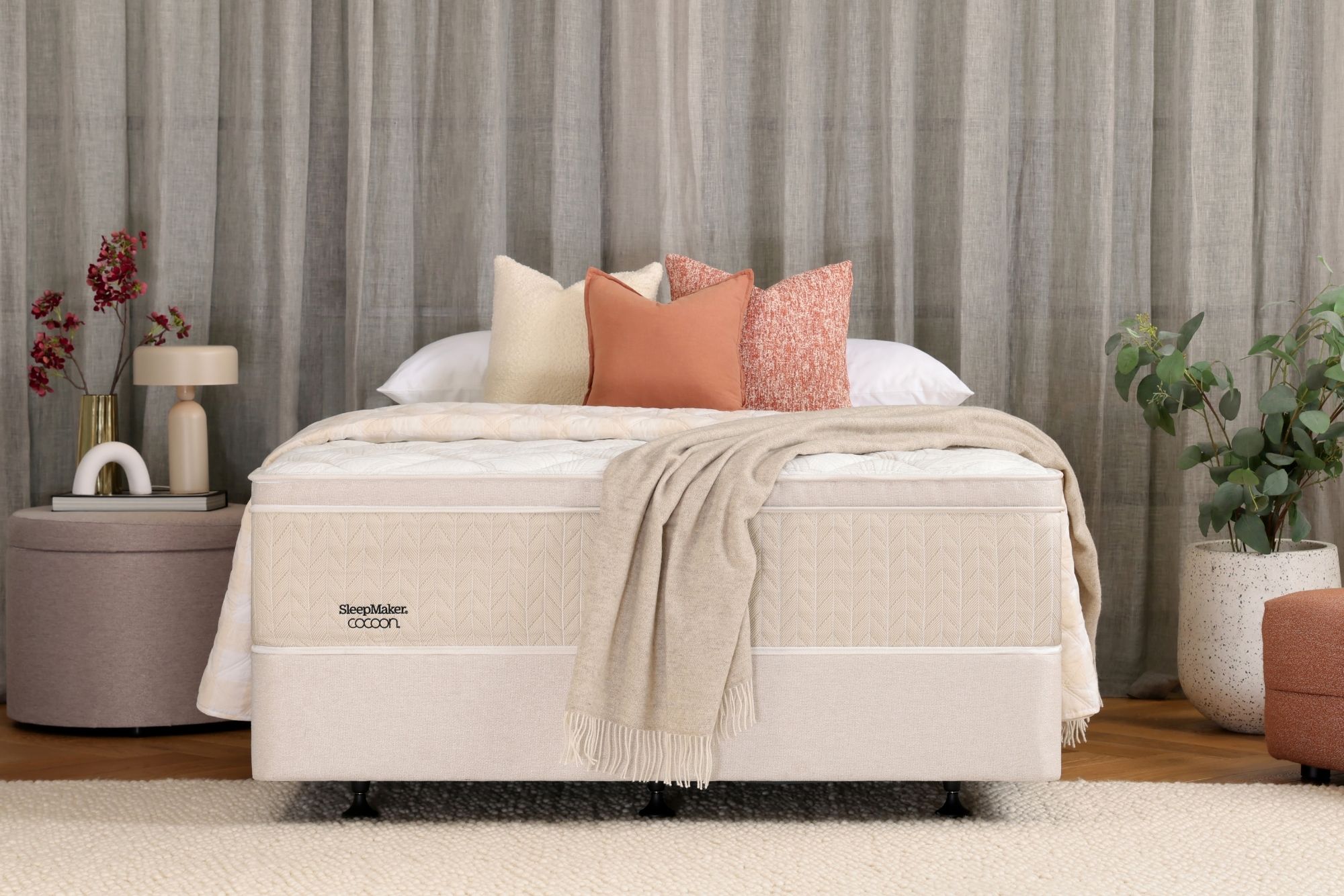 SleepMaker Cocoon Gold Tamar Super King Mattress | Bedshed