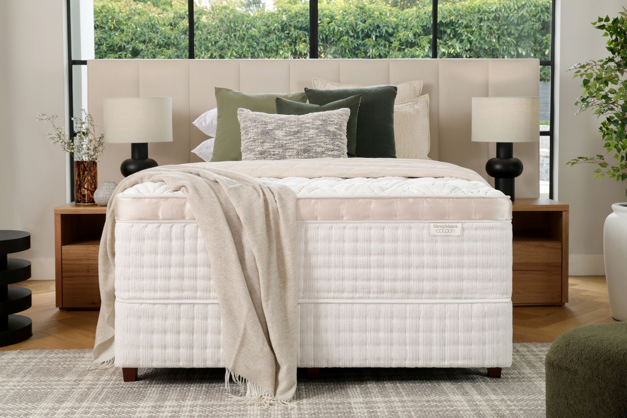 SleepMaker Cocoon Pearl Elite Leeuwin Queen Mattress | Bedshed