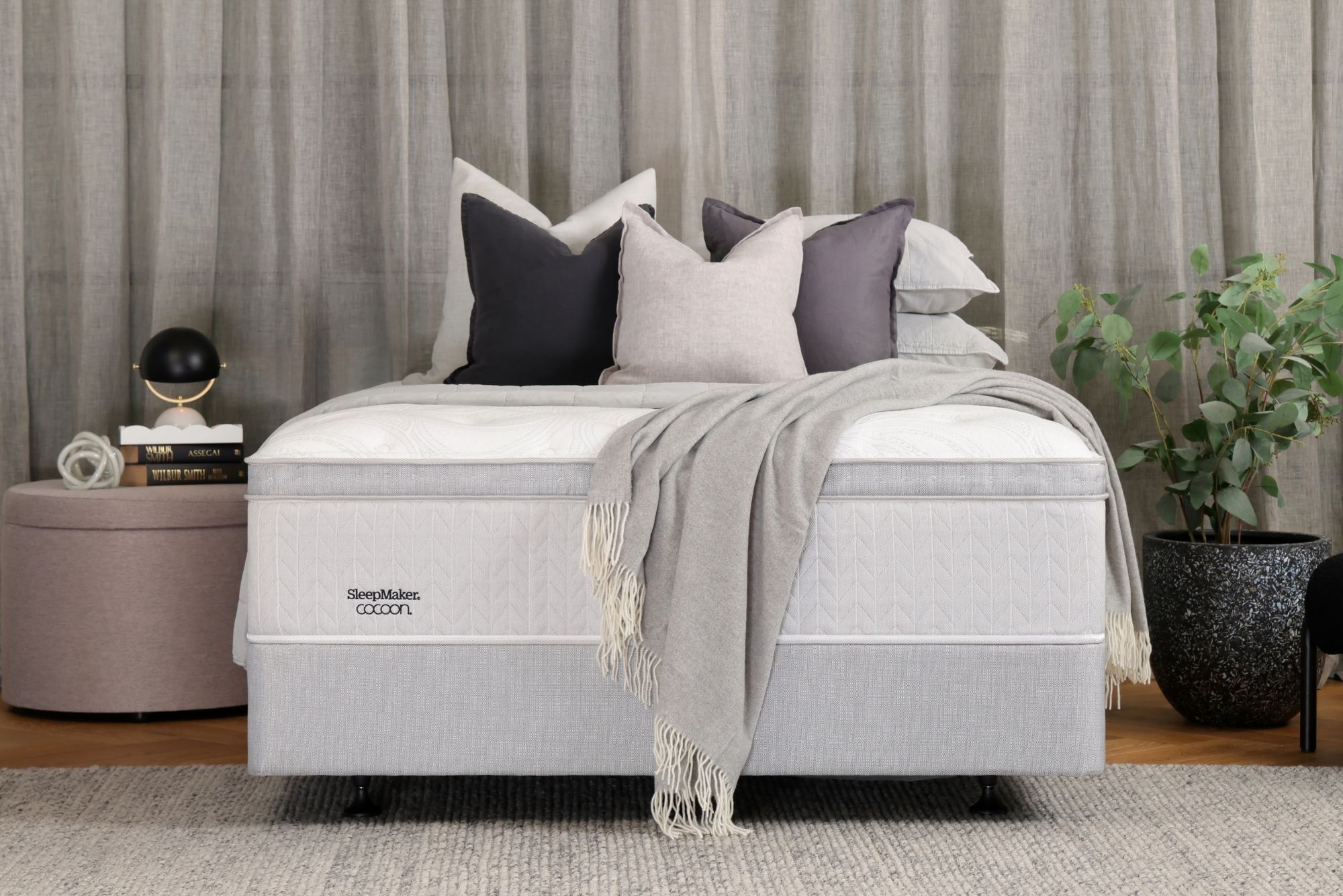 SleepMaker Cocoon Silver Mattress | Bedshed